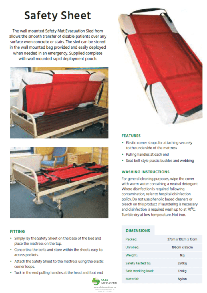 safety sheet - Sabz International General Trading LLC