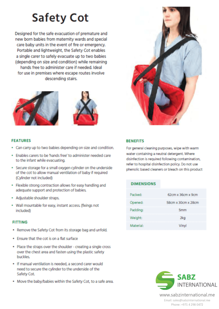 safety cot - Sabz International General Trading LLC
